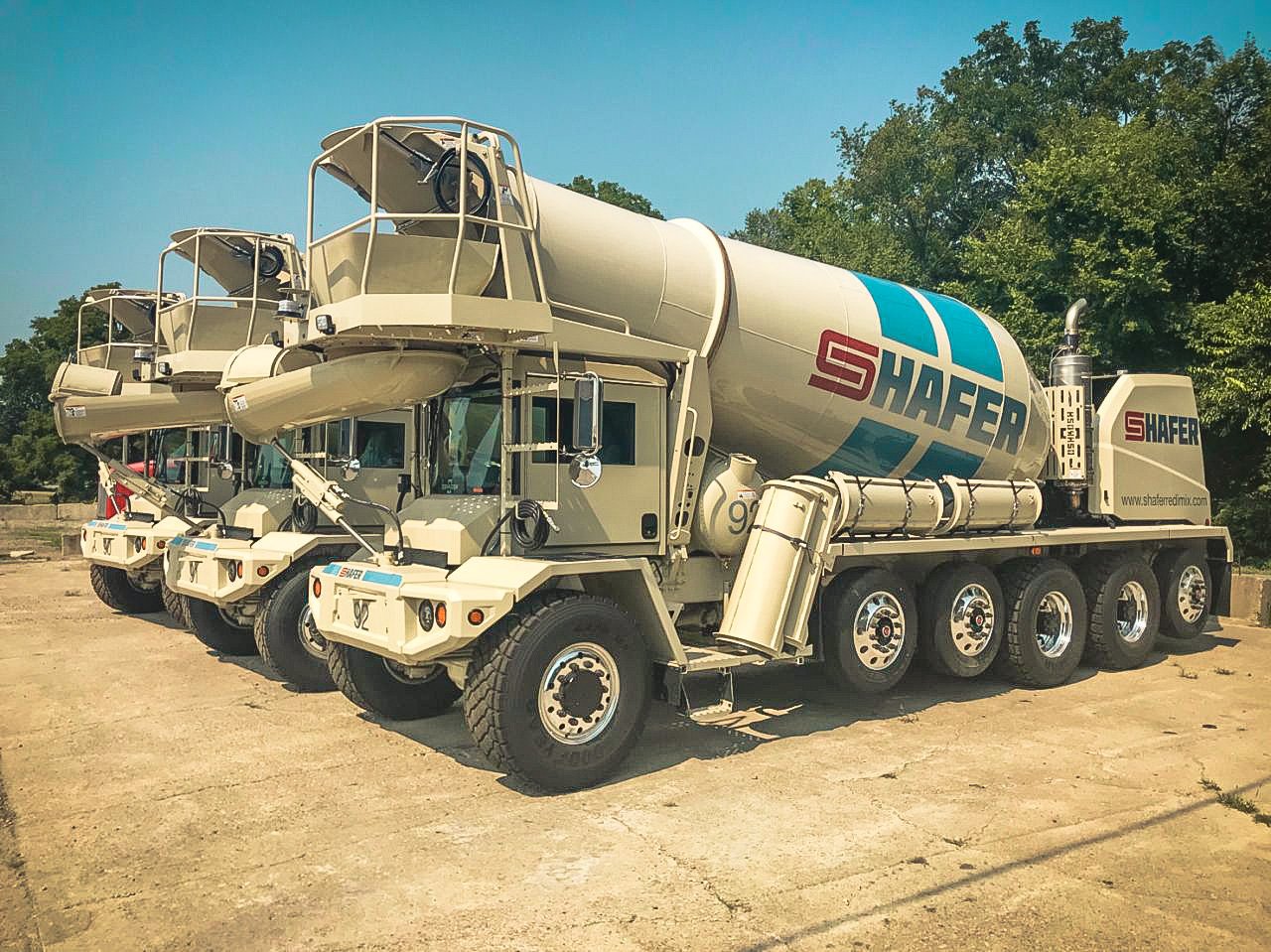 Ready Mix Concrete: Mixer Truck Paint Jobs