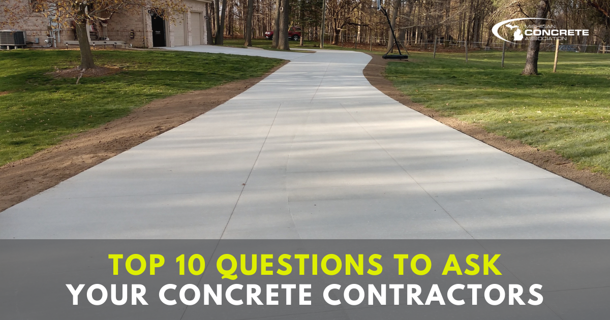 Top 10 Questions to Ask Your Concrete Contractor